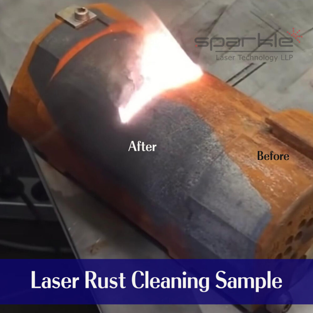 Laser Rust Removal Machine by Sparkle Laser