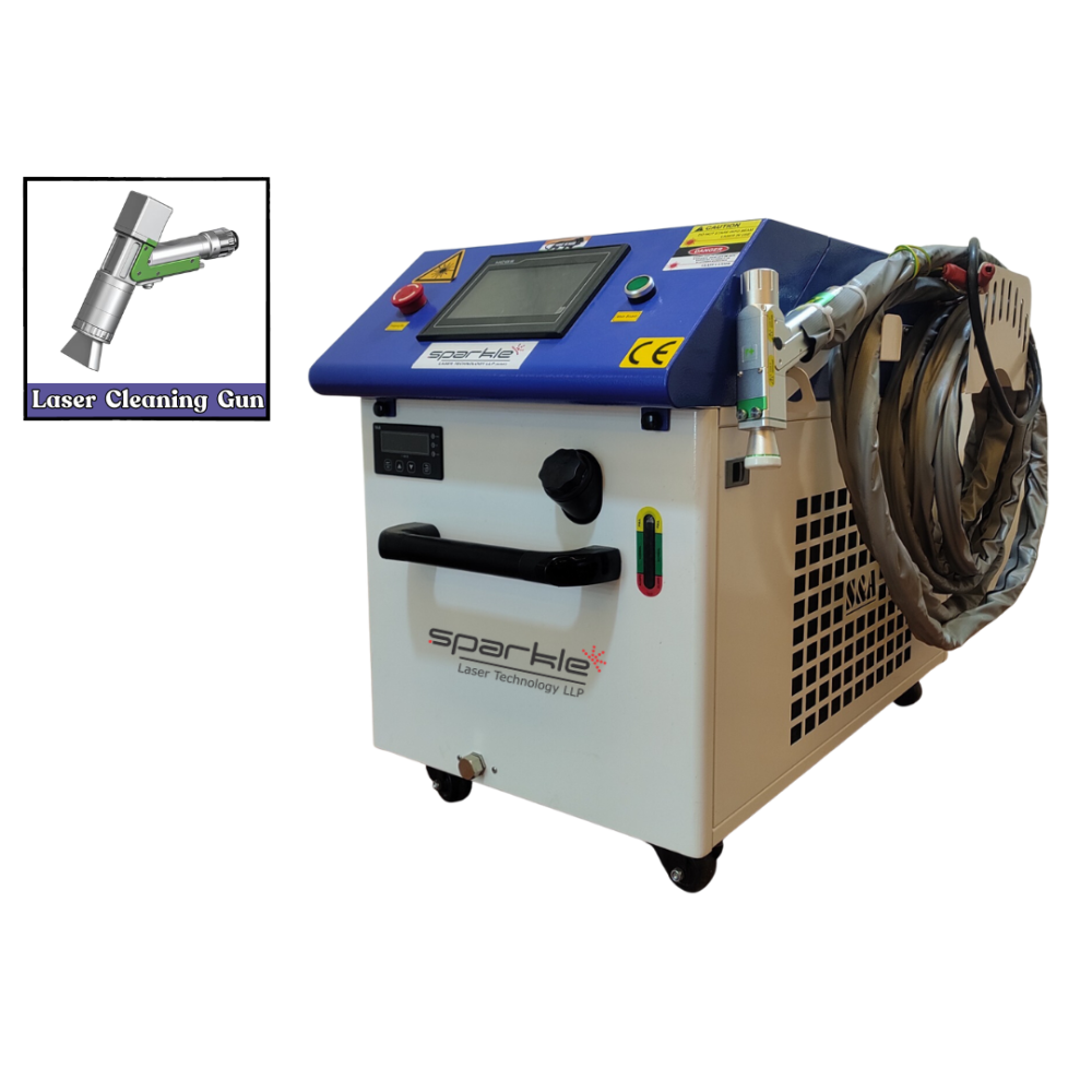 Laser Rust Removal Machine by Sparkle Laser